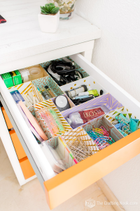 Storage Solutions: 15+ DIY Drawer Organizer Ideas - Crazy Laura