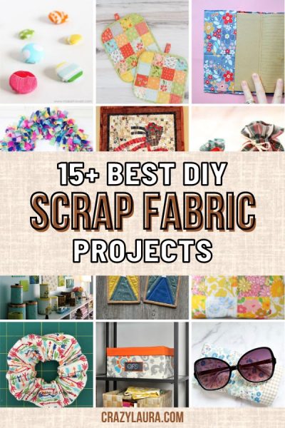 15+ Amazing DIY Scrap Fabric Projects You Need to Try - Crazy Laura