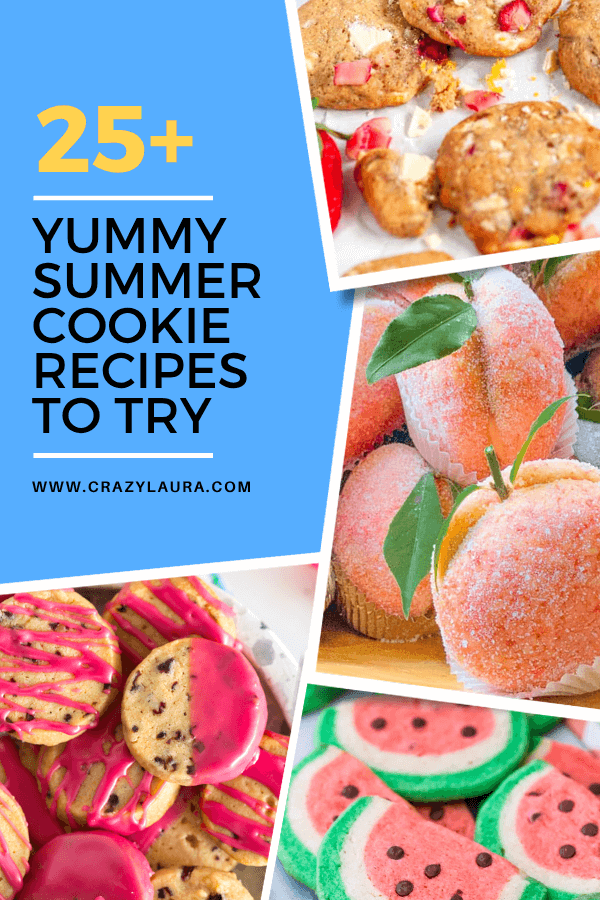25+ Summer Cookie Recipes for Picnic & Parties - Crazy Laura